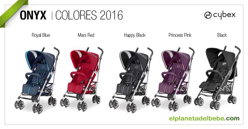 Así son las sillas de paseo Topaz y Onyx de Cybex del catálogo 2016. | Blog